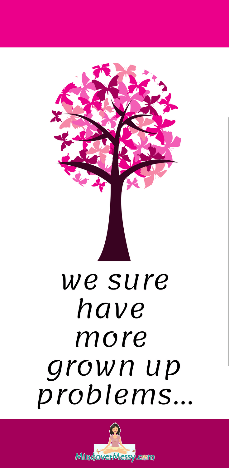 We Sure Have More Grown Up Problems Than We Used To! - Mind Over Messy