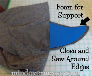 DIY Dolphin Costume with Free Downloadable Pattern - Mind Over Messy